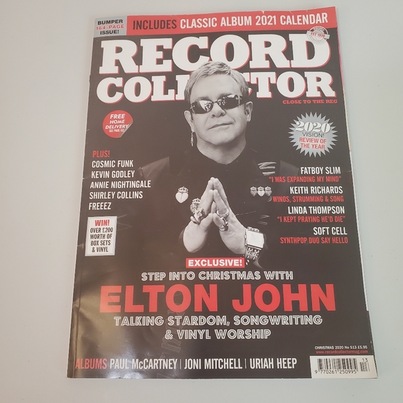 Other | Elton John Record Colector Magazine | Poshmark